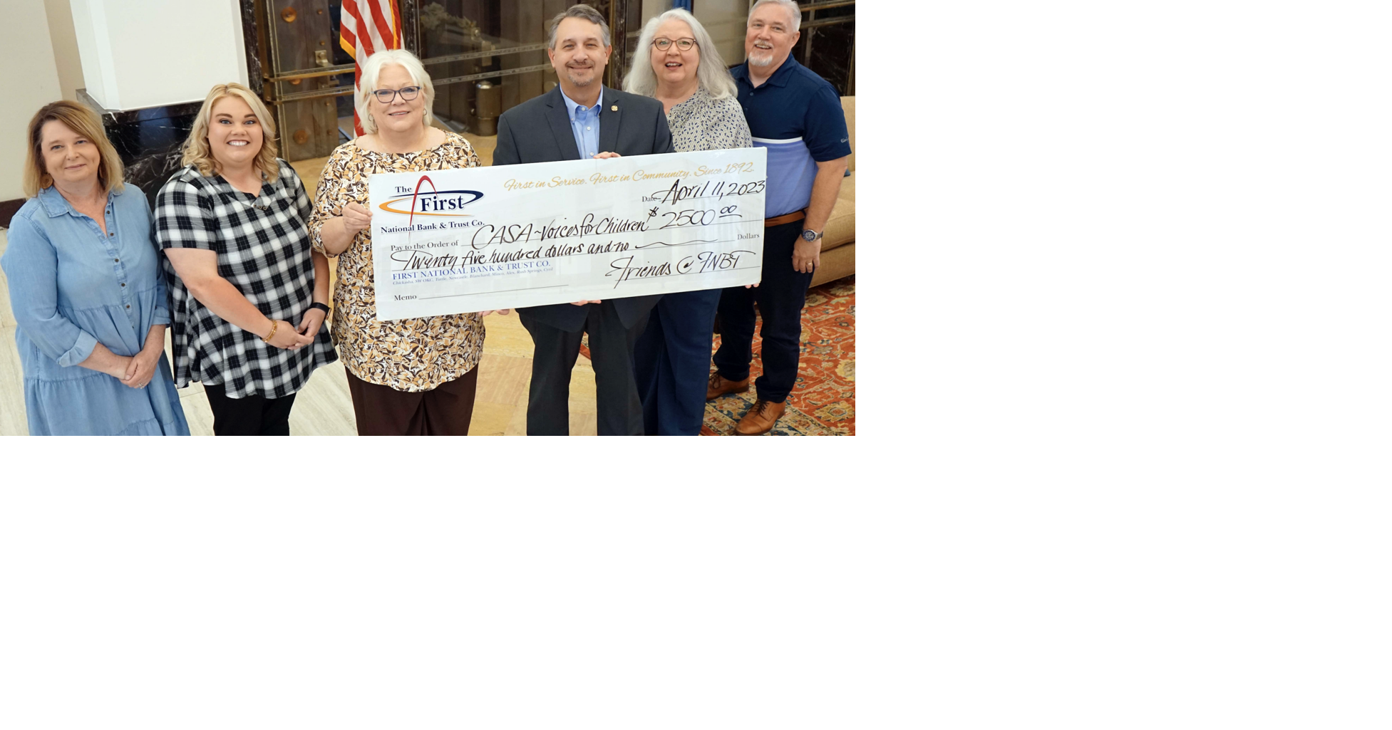 Bankers support CASA | News | chickashanews.com
