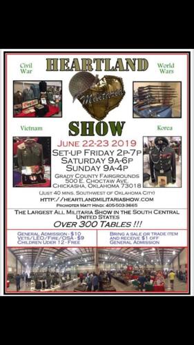 80th Annual Chickasha Rodeo, Heartland Militaria Show at the Grady ...