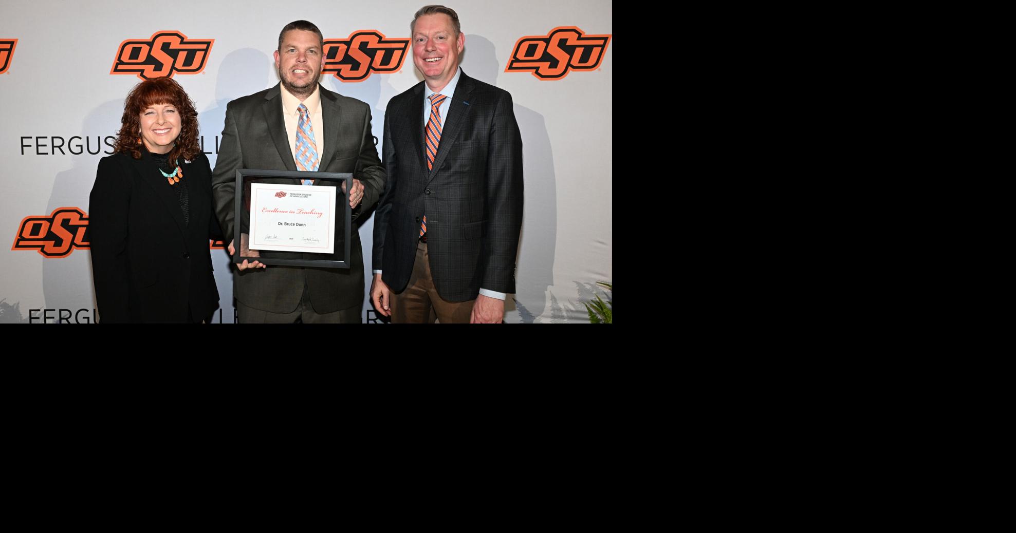 Dunn receives Ferguson College of Agriculture Excellence in Teaching ...