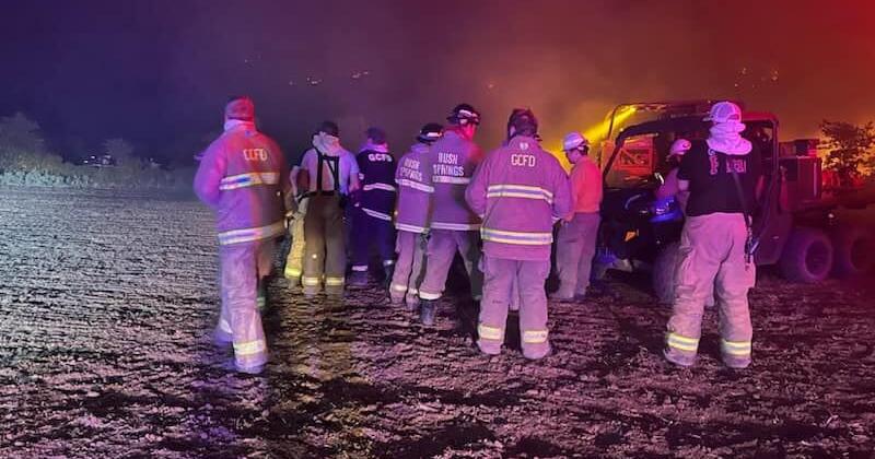 Grady County firefighters assist in Wichita Mountain wildfire | News ...