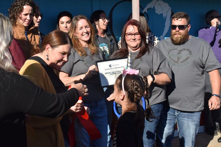 Chamber holds ribbon cutting for Heidi Helping the Homeless | Community ...