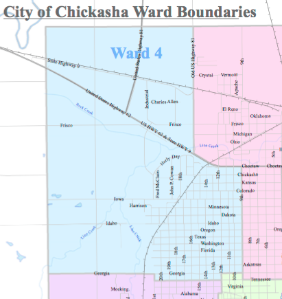 TONIGHT: Ward Meeting Scheduled for Chickasha Ward 4 | Community ...