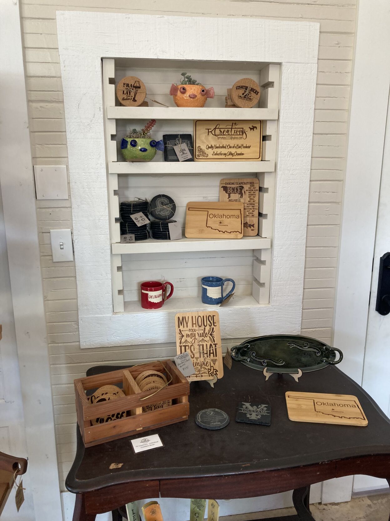 Downtown Mercantile and Chickasha Visitors Center offers mementos and ...