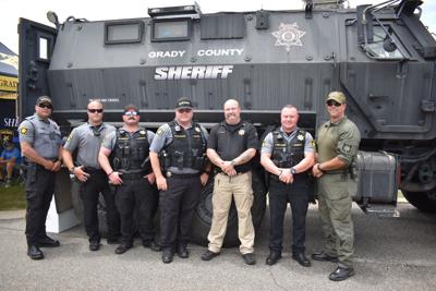 Grady County Sheriffs Office brings MRAP to Wings & Wheels Air & Car ...