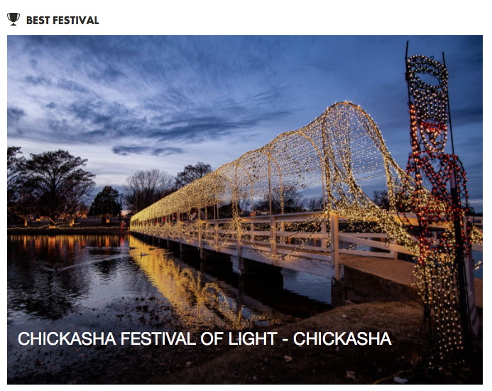 Chickasha’s Festival of Light recognized as “Best Festival” in Best of ...