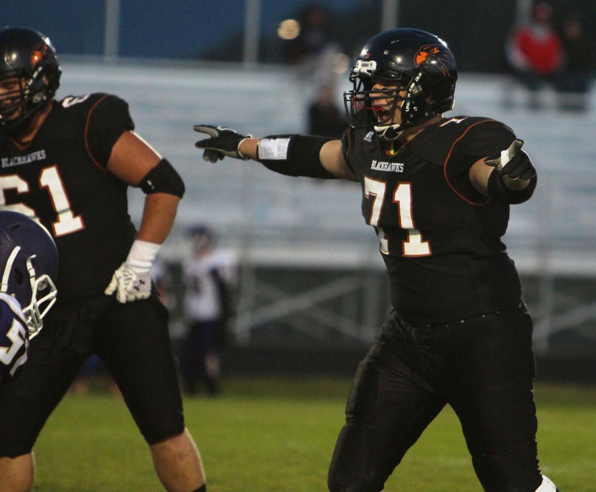 Bloomer's Ratcliff inks football scholarship to UM-Crookston