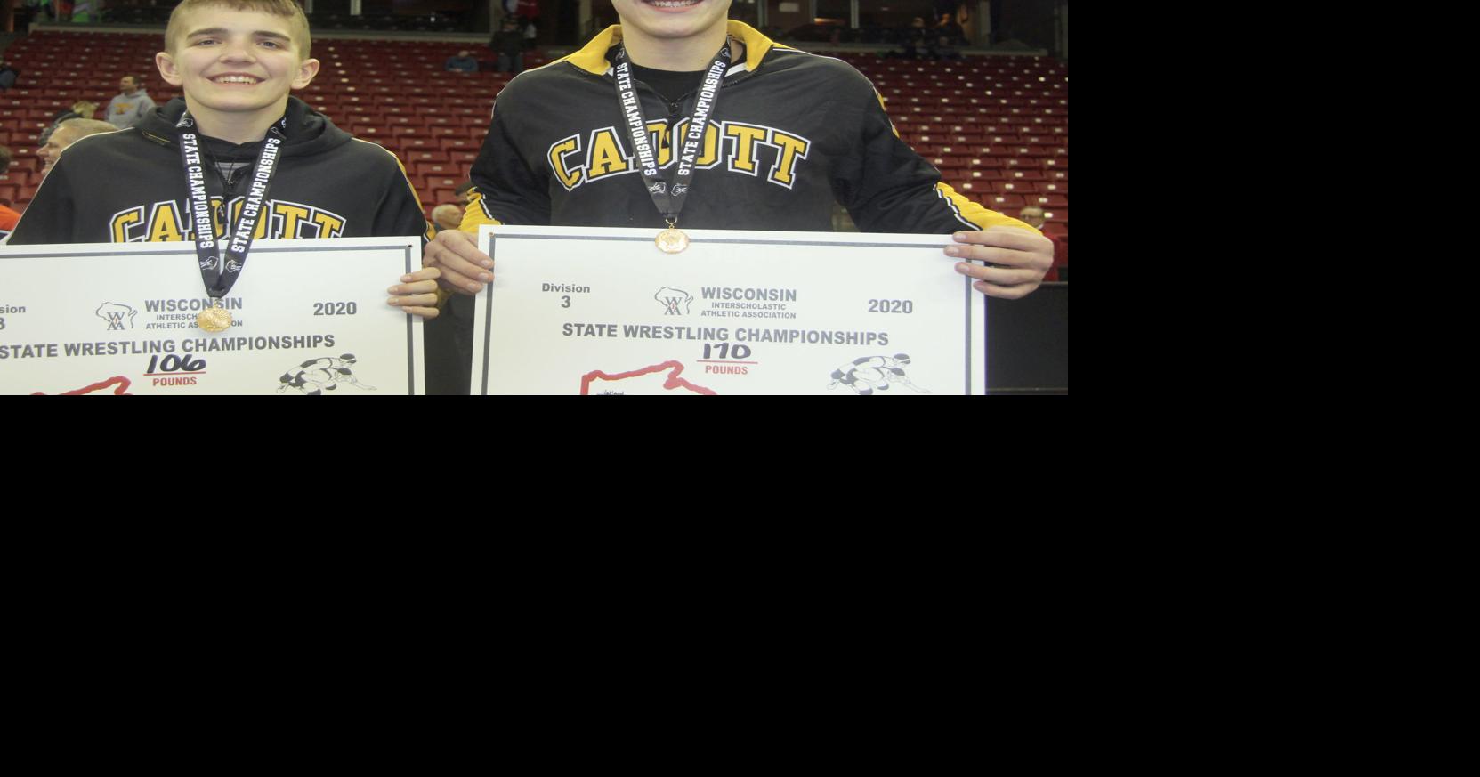 Prep Wrestling State: Cadott's Sonnentag, Spaeth roll to Division 3 ...