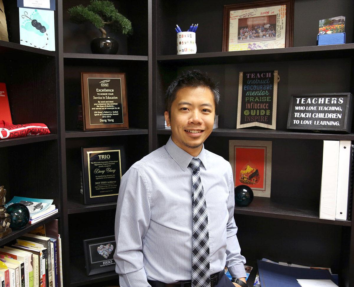 Stout staffer honored at Capitol with Lydecker diversity award