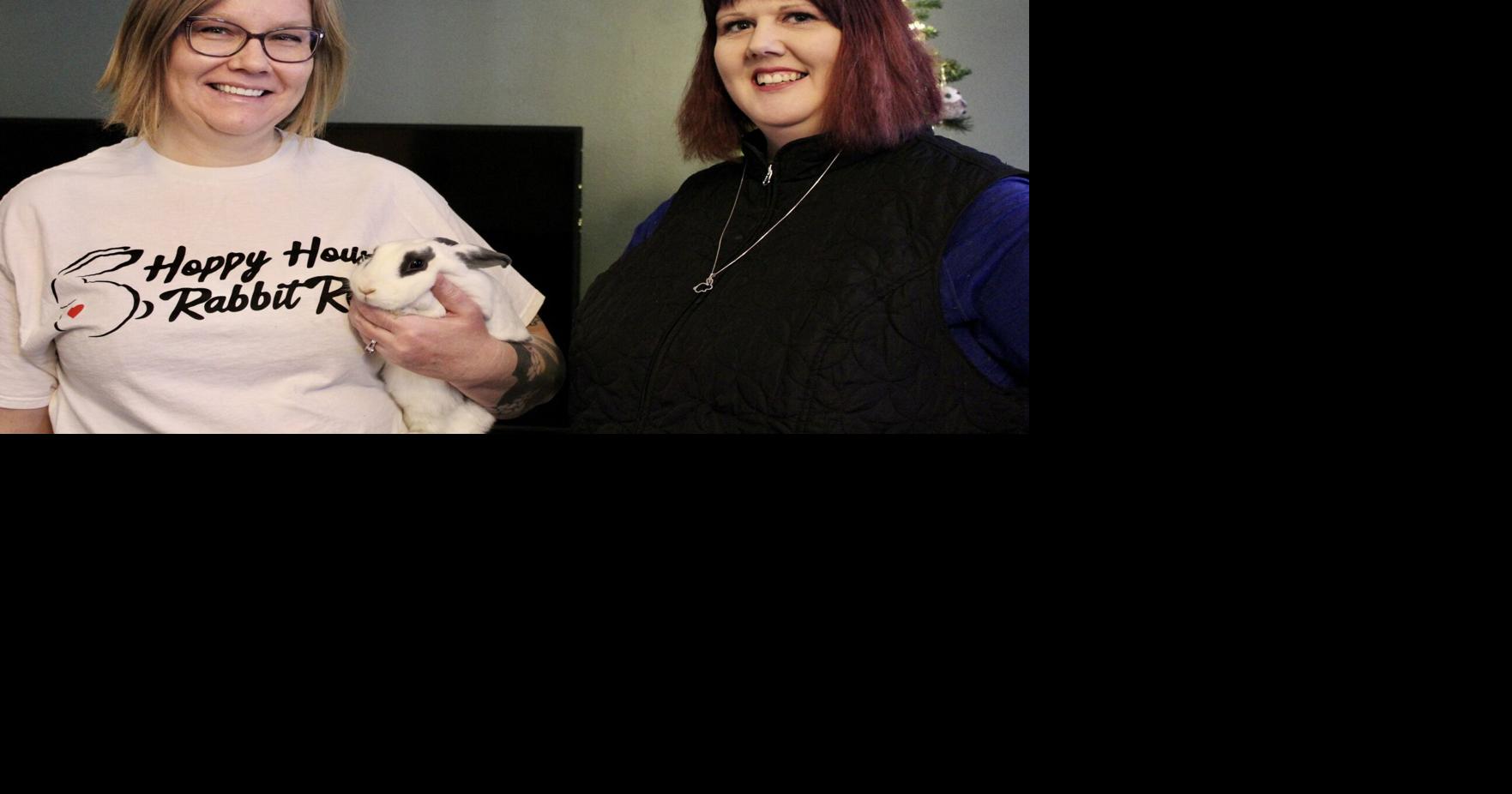 Hoppy House Rabbit Rescue saves rabbits from abuse and neglect situations