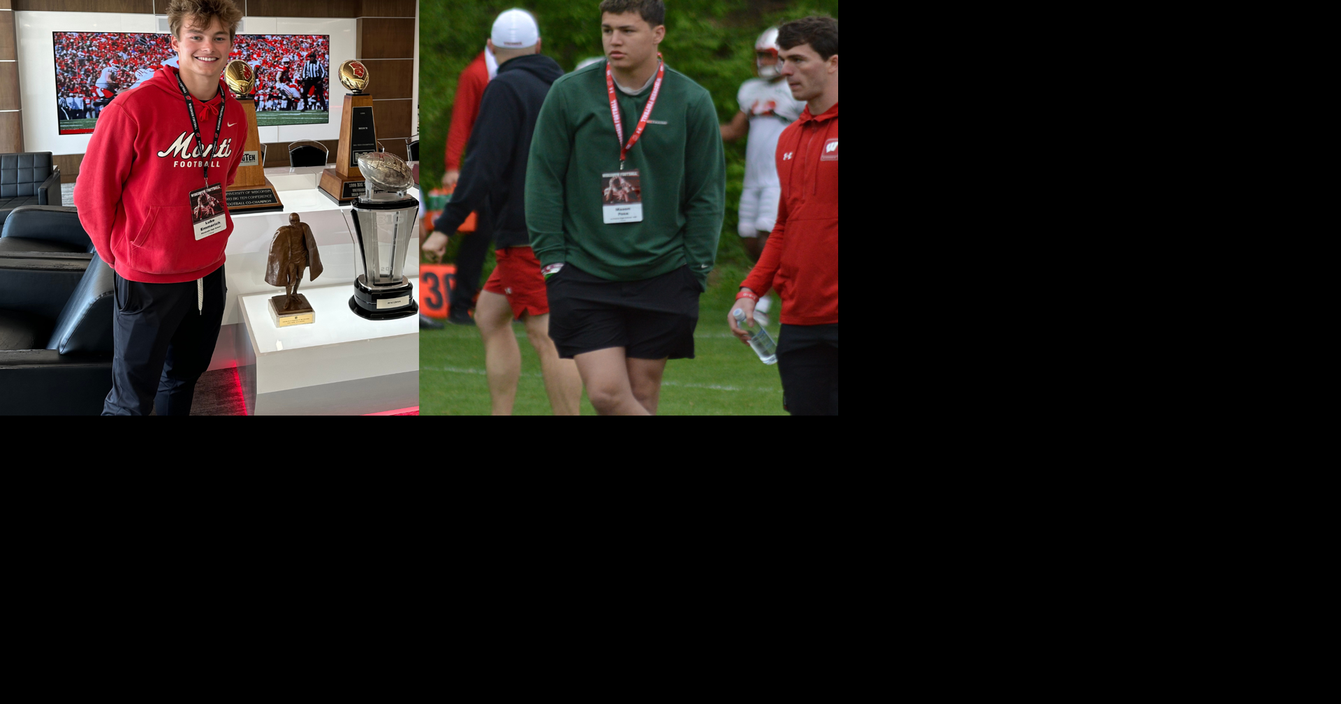 Wisconsin football: Mason Posa, Luke Emmerich's friendship