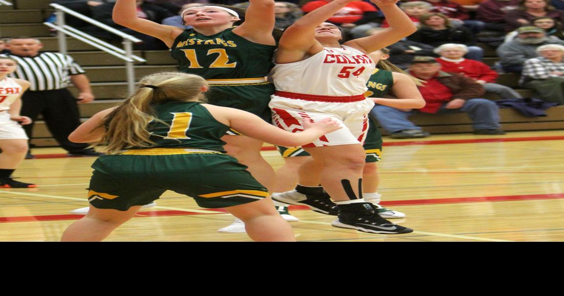 Photos: Melrose-Mindoro girls basketball at Colfax 12-17-18
