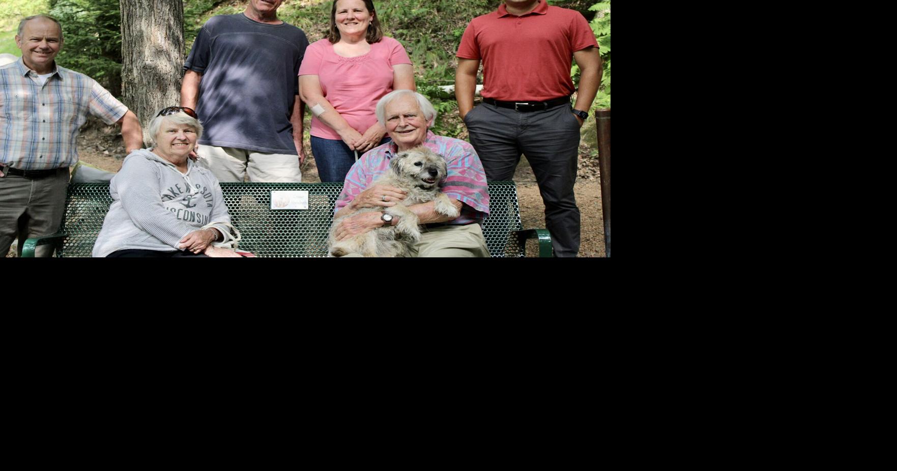 A man and his dog bring Mainquist sculpture, path to Erickson Park in ...