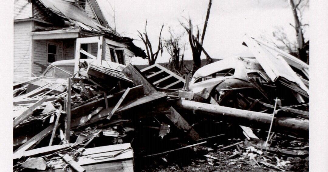 Photos from 1958 EF-5 tornado