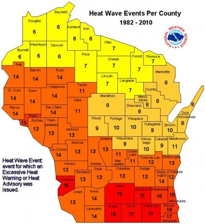 Wisconsin Heat Awareness Day is Thursday, June 9