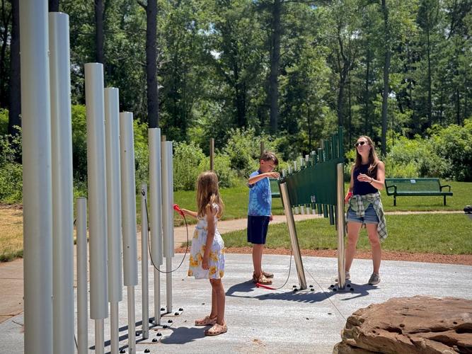 Musical playground installation opens at Erickson Park