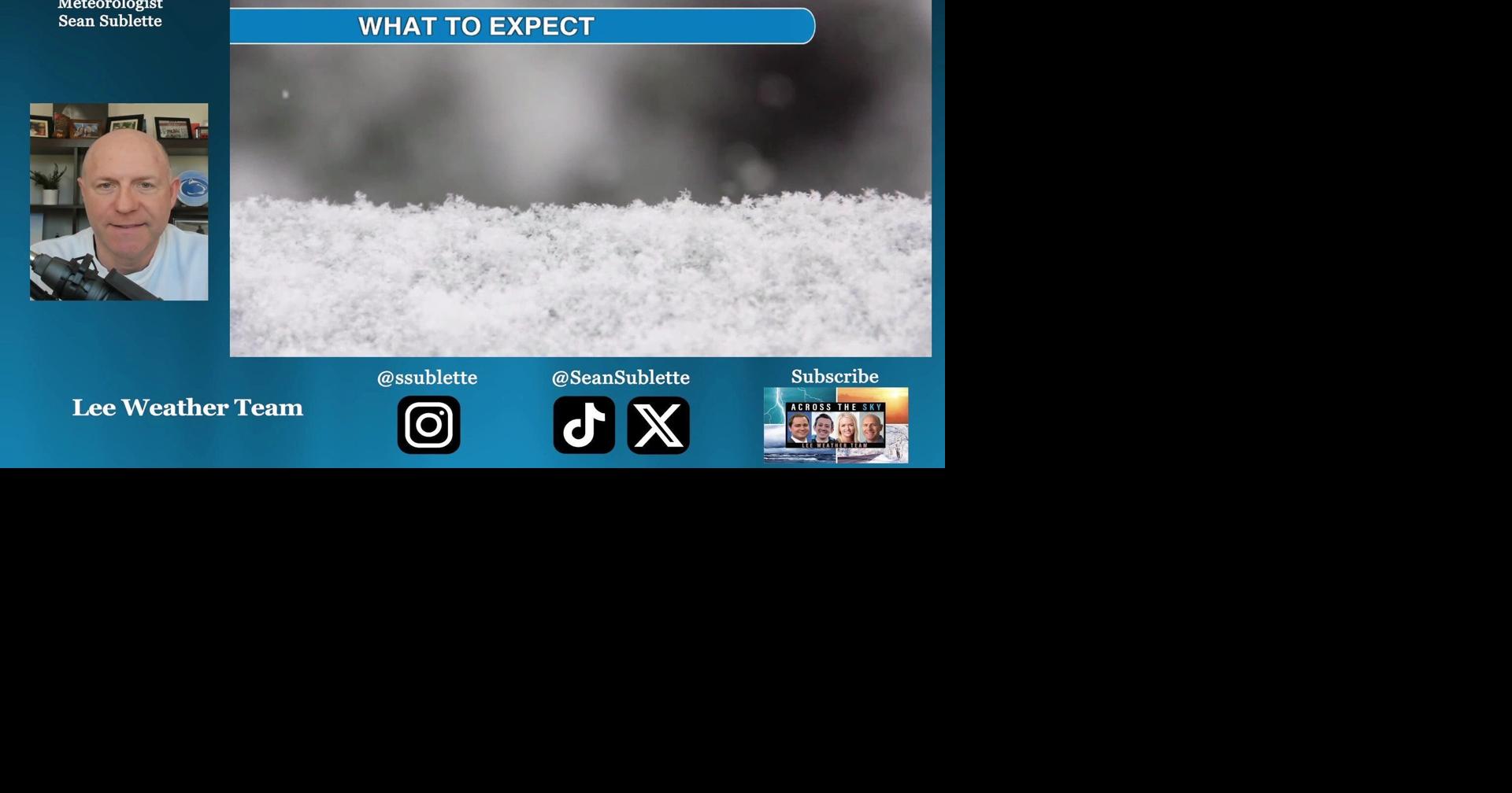 When does the snow end Friday in Wisconsin? Meteorologist Sean Sublette has the forecast