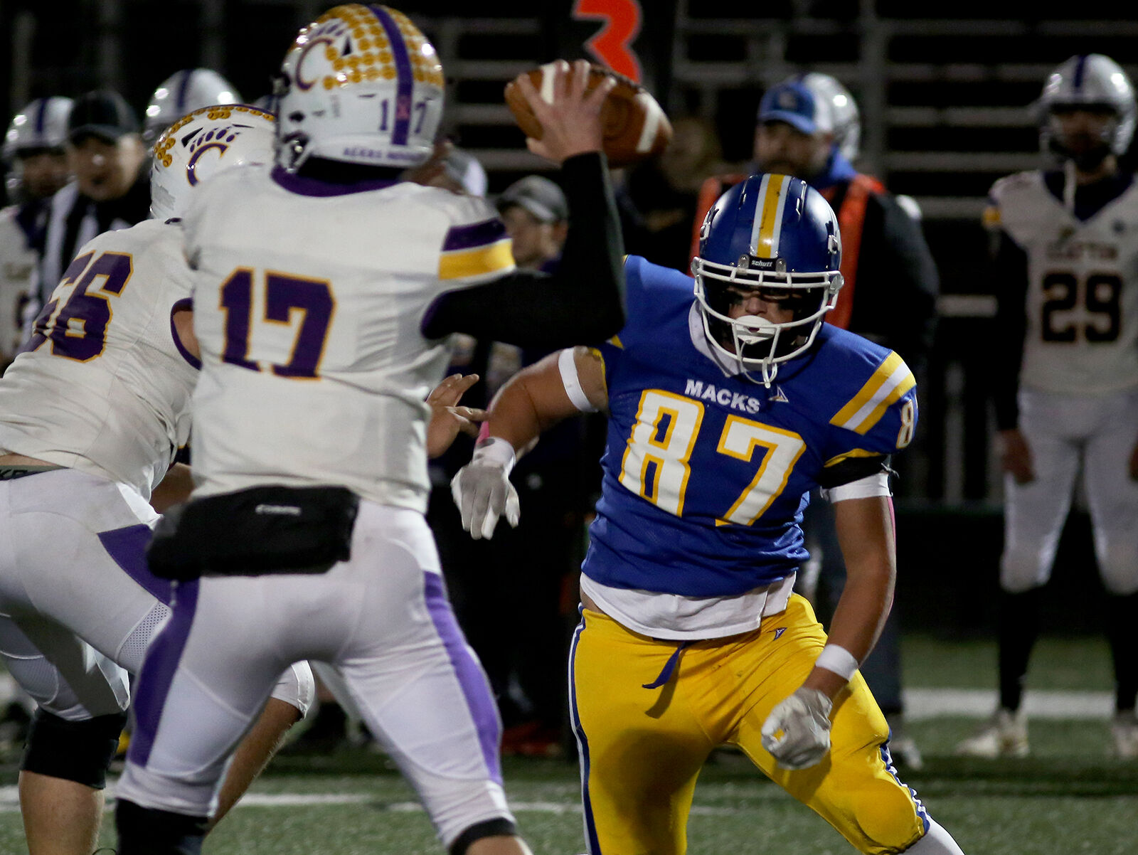 McDonell football downs Clayton in playoffs