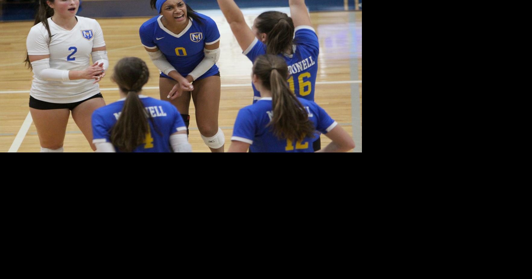 The McDonell volleyball team's path to the 2021 Division 4 state tournament