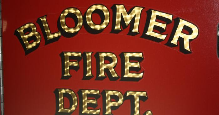 Fire destroys house in Bloomer