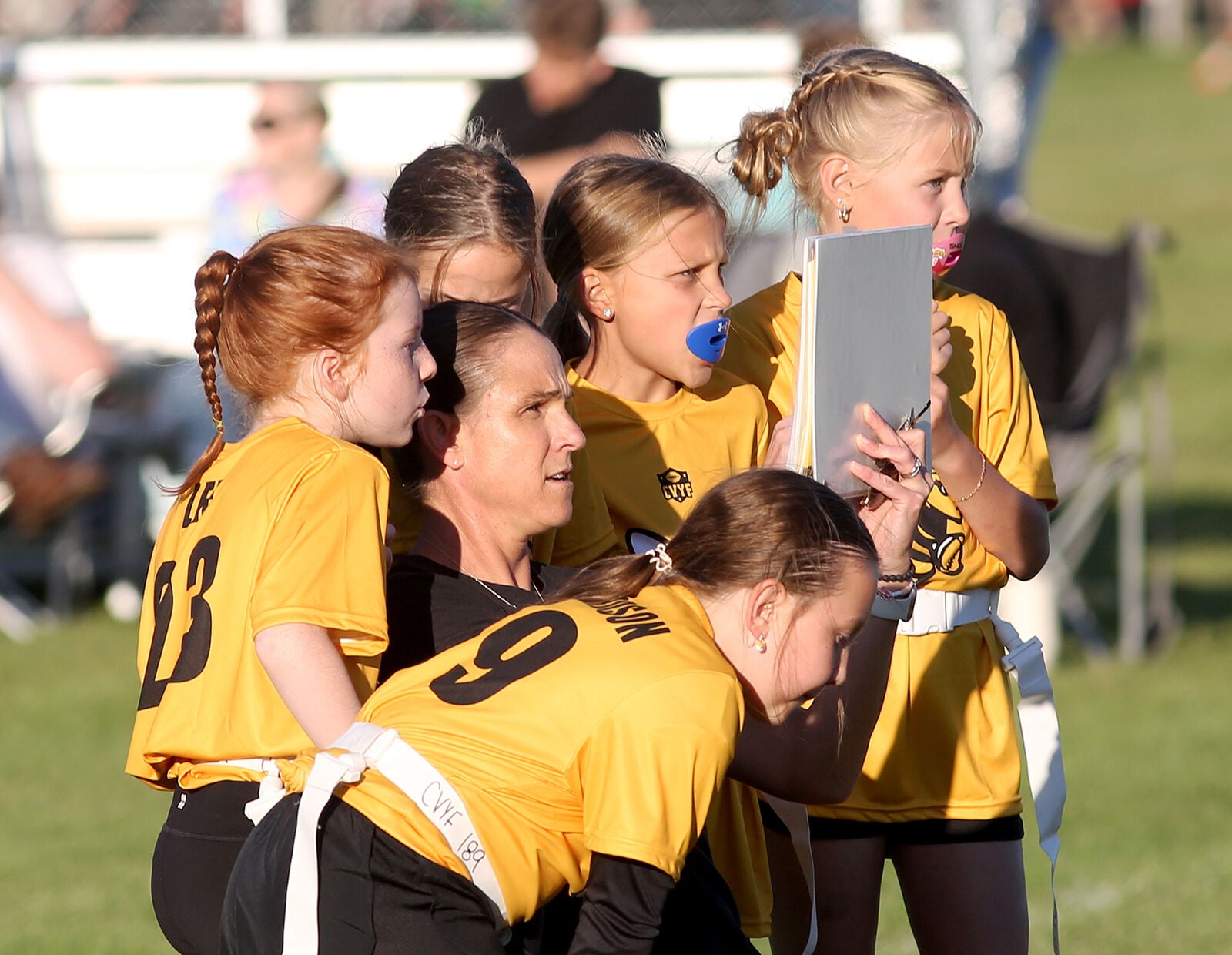 Chippewa Valley Youth Football debuted girls flag football
