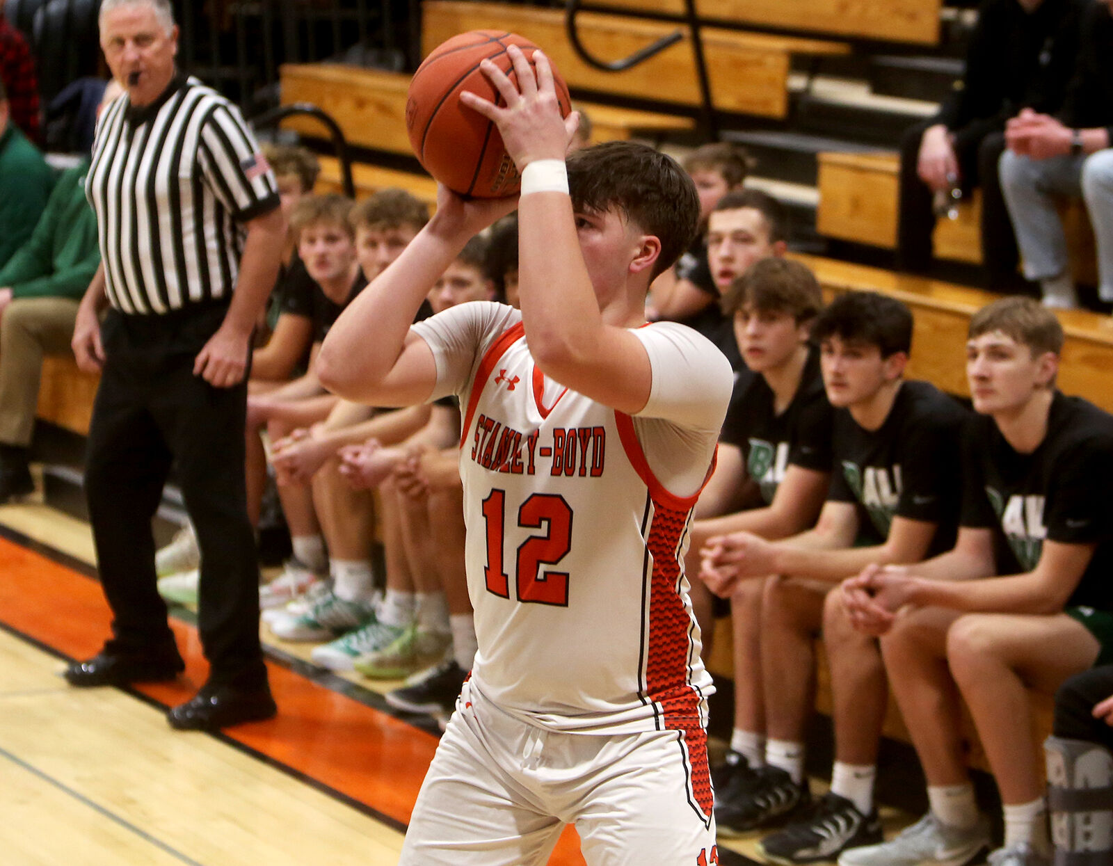 IN PHOTOS: Stanley-Boyd boys basketball hosts Fall Creek 1-29-26