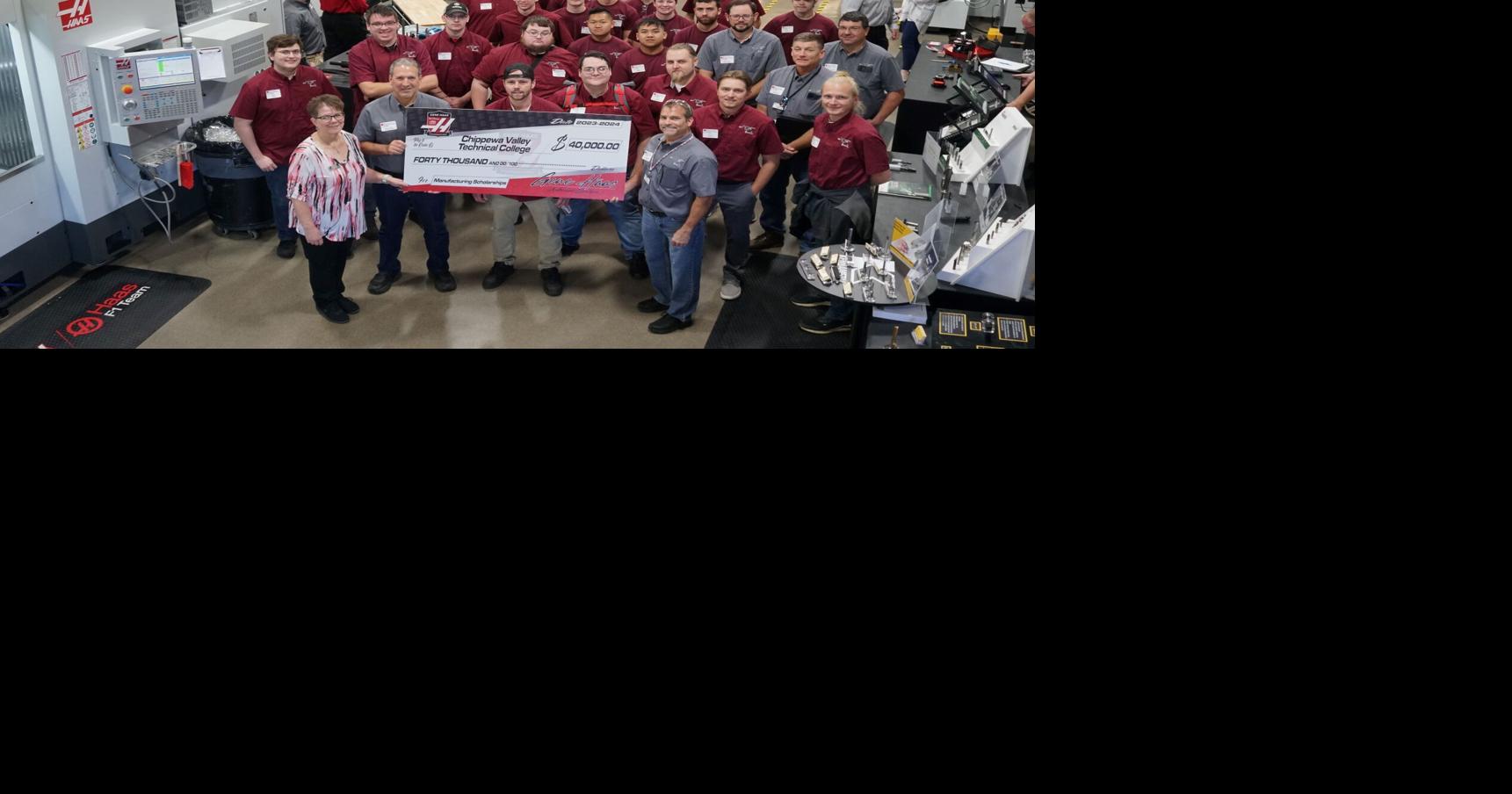 Chippewa Valley Technical College receives $40K from Gene Haas Foundation