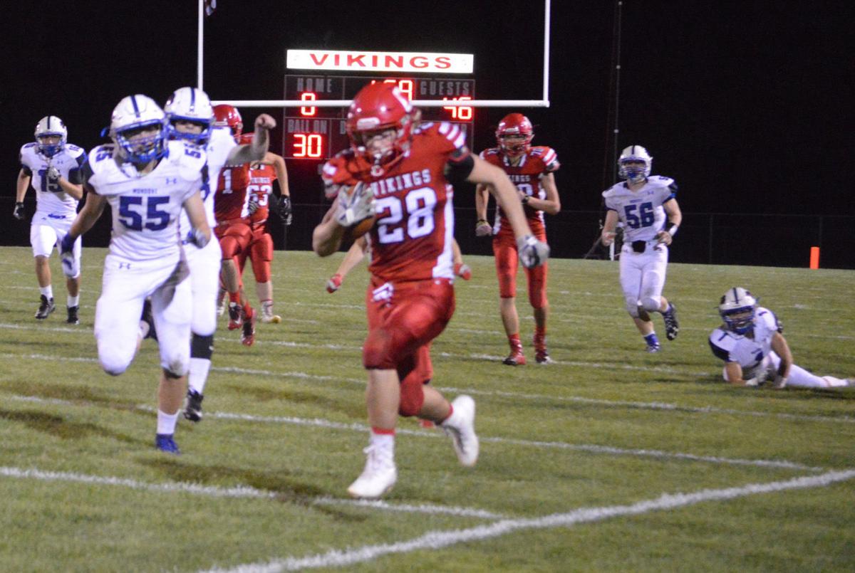 Colfax football endures Mondovi stampede
