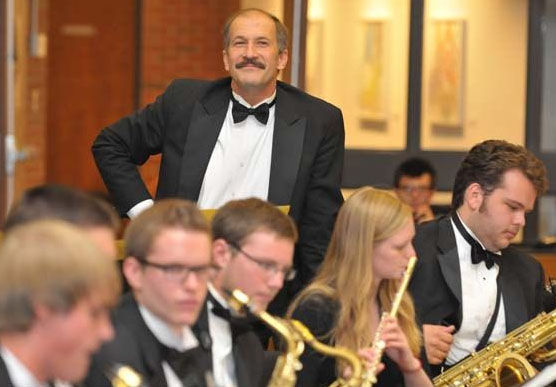 Baca joins MHS Jazz ensemble at Mabel Tainter