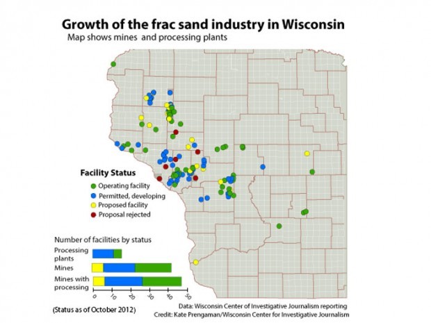 As supply meets demand, Wisconsin’s frac sand rush slows