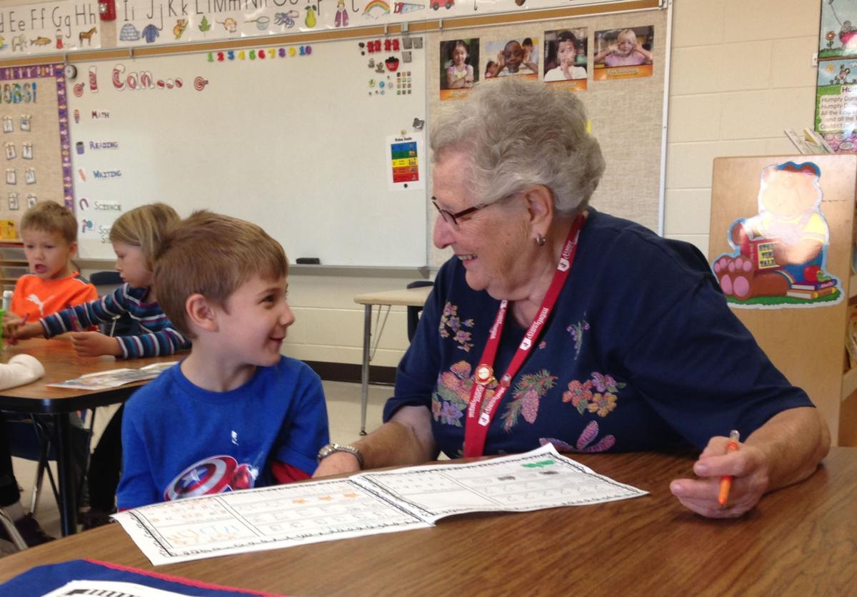 Halmstad students form bonds through Foster Grandparent Program | Local ...