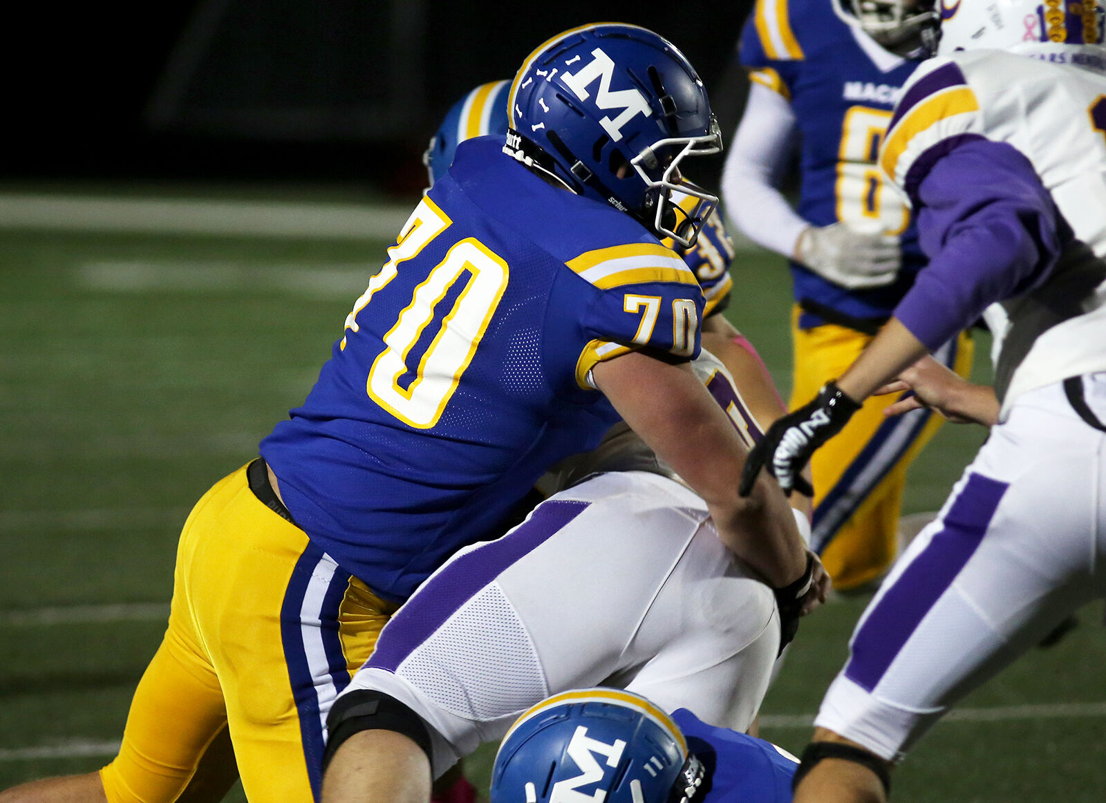 McDonell football downs Clayton in playoffs