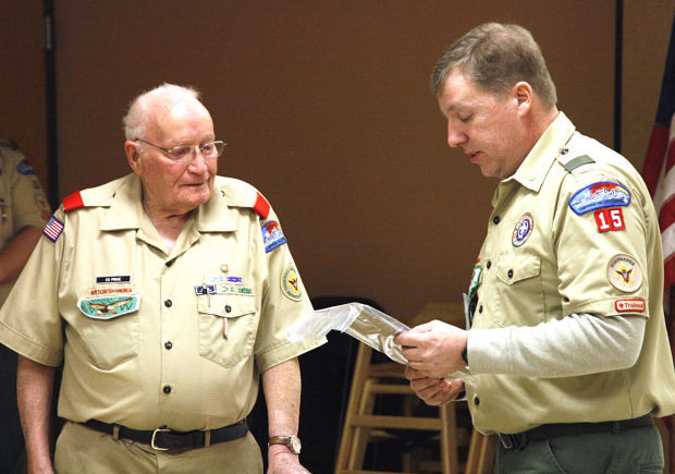 Chippewa Falls man honored for 50 years as Boy Scouts leader