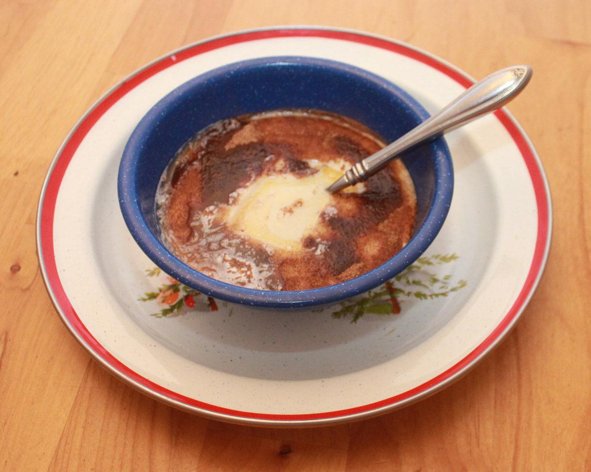 Someone's in the cook shack