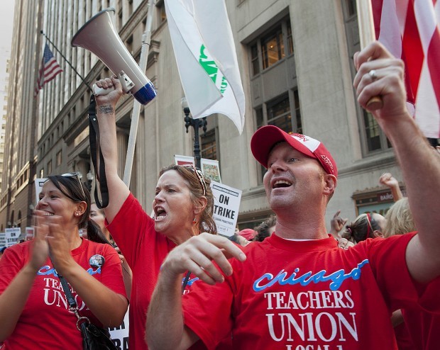 Chicago teacher strike poses test for unions
