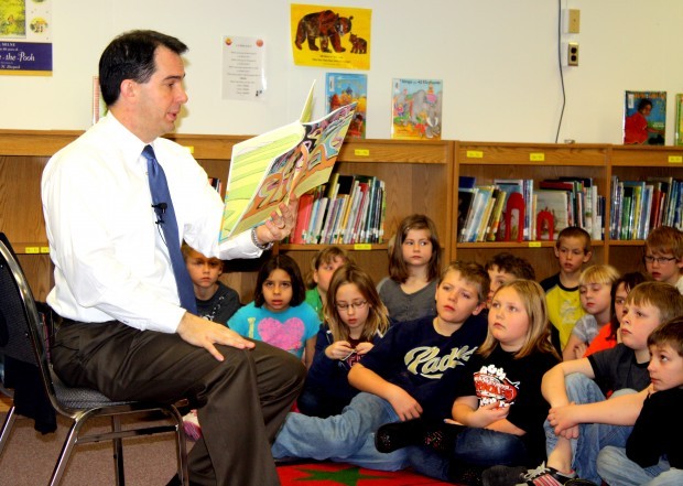 Walker talks jobs, sand mining at Stanley-Boyd visit