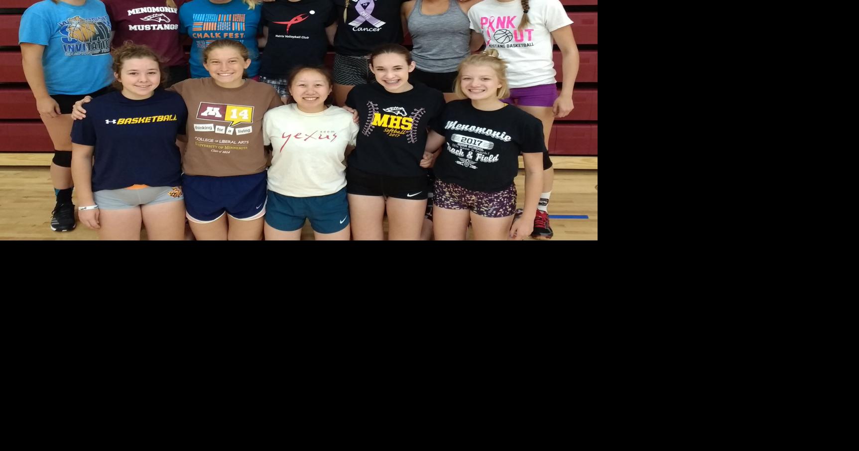 Menomonie volleyball digs for strong defense