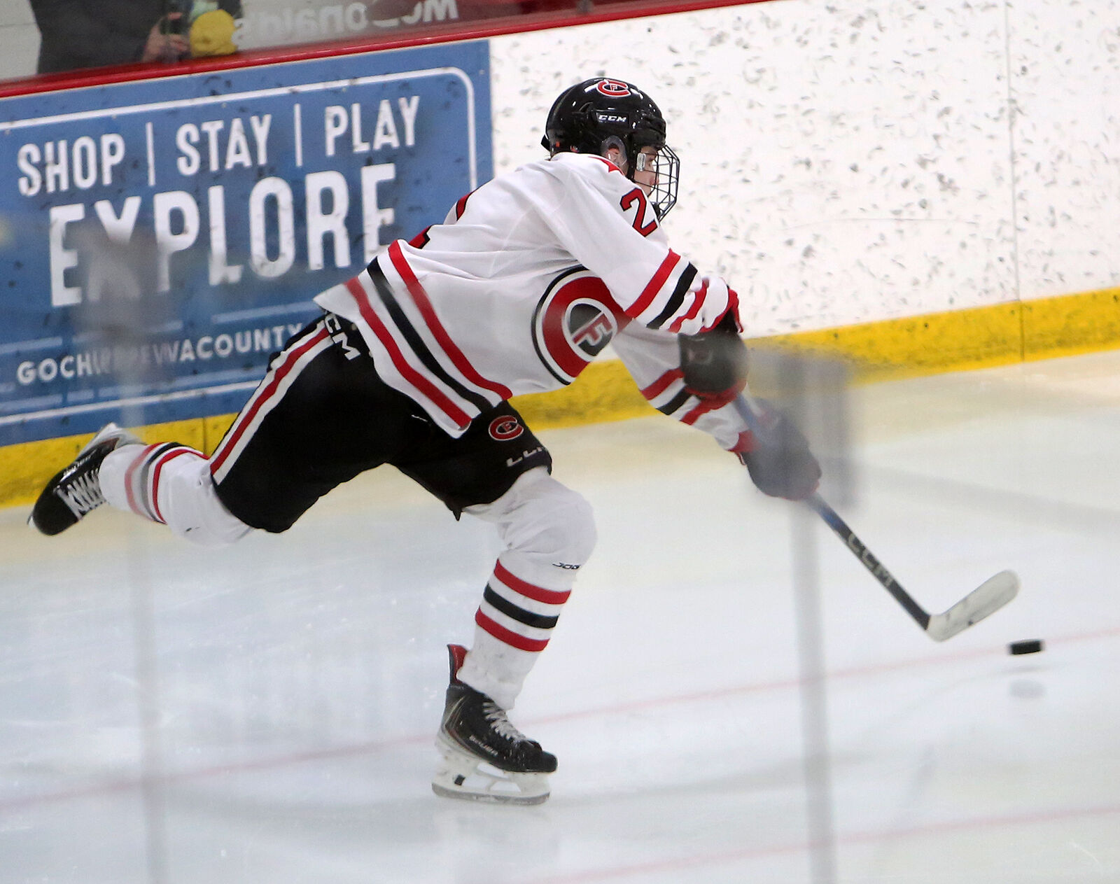 PHOTOS: Chippewa Falls boys hockey hosts Eau Claire Memorial