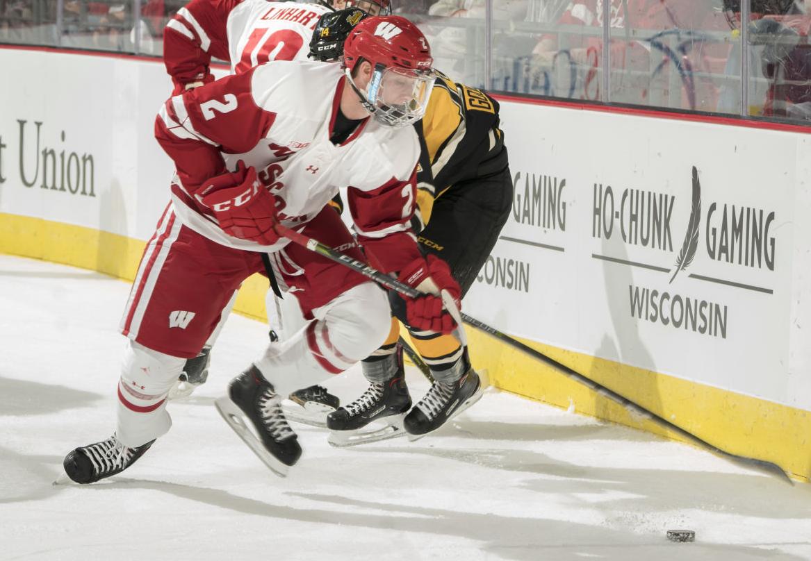 For starters, Wisconsin Badgers men's hockey defensemen were a big plus