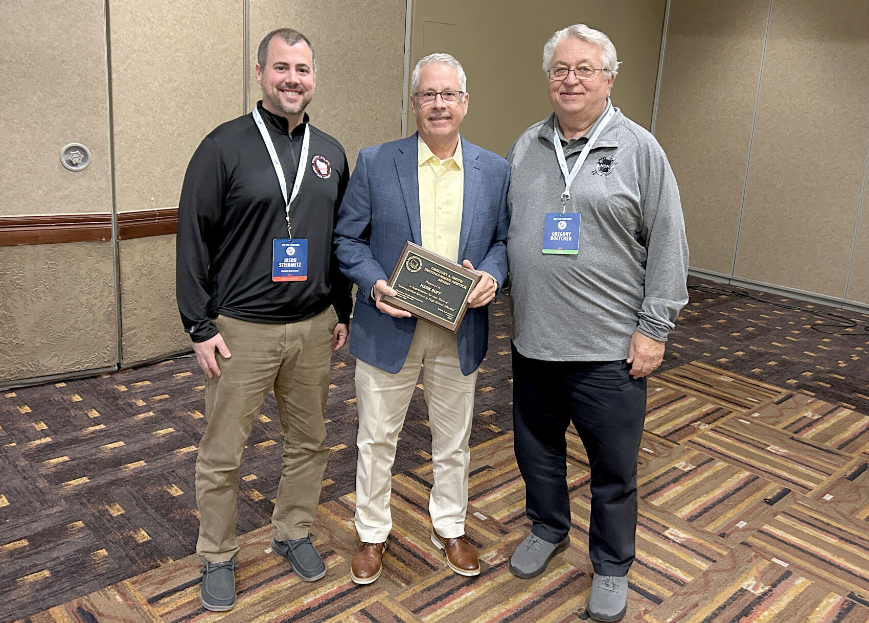 Wisconsin Athletic Directors Association Honors Mark Ruff