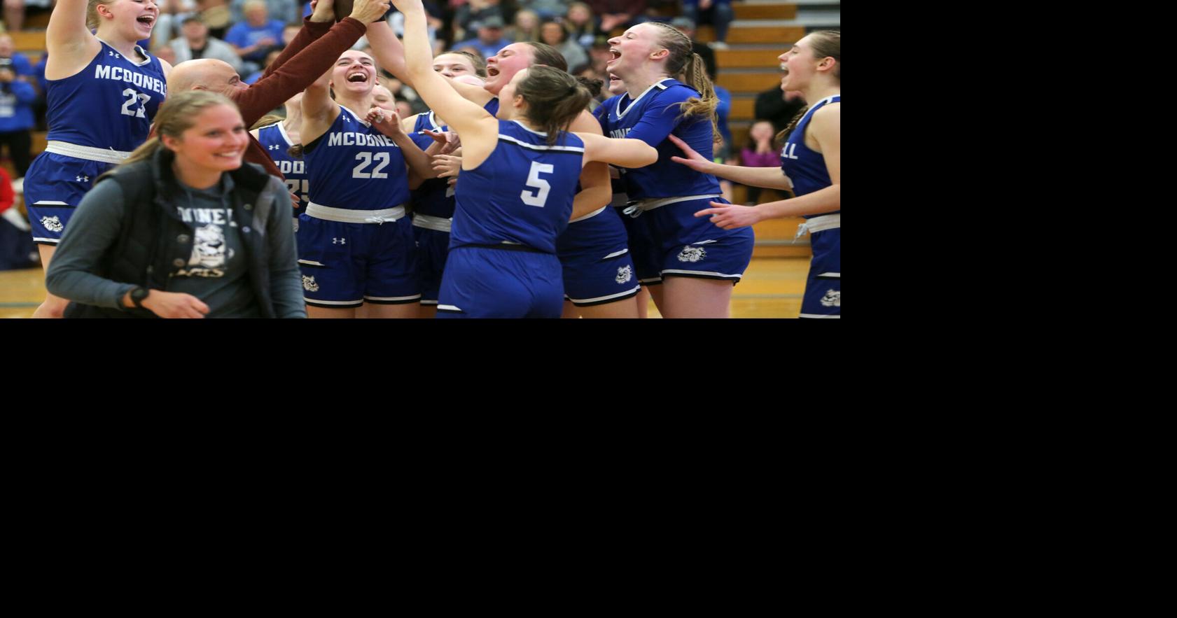 McDonell girls secure No. 2 seed in D4 state tournament