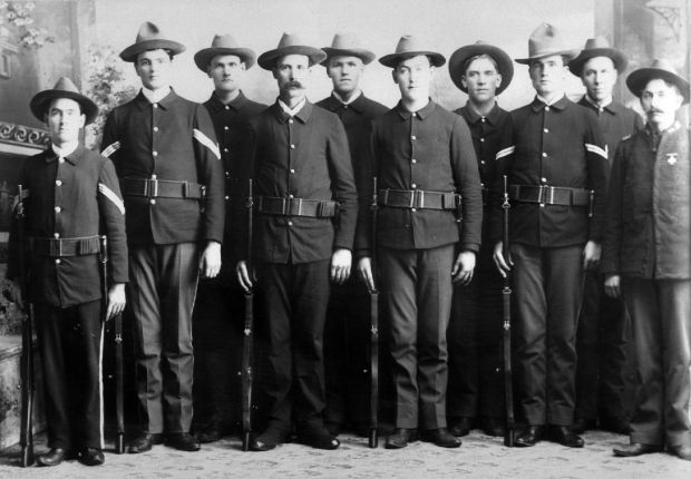 Scenes of Yesteryear: The Ludington Guard becomes Company H, 3rd ...