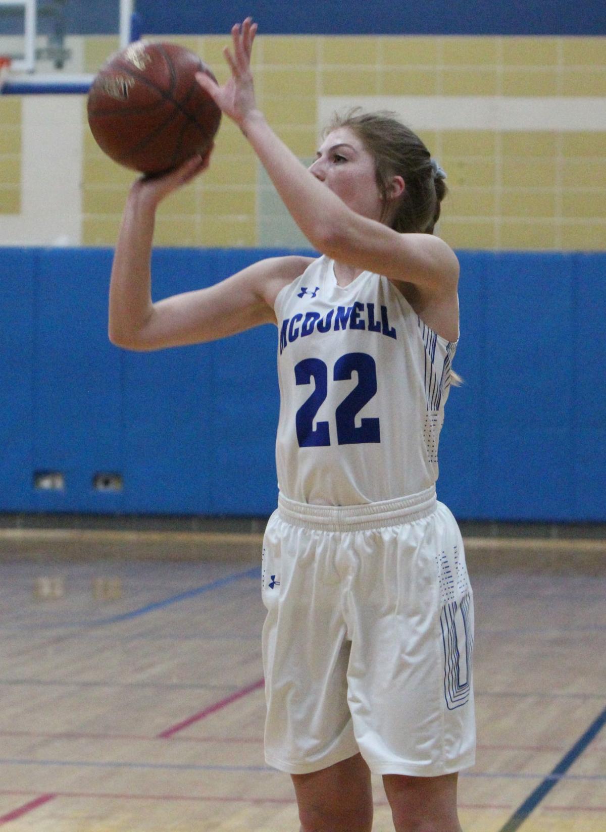 Photos: Owen-Withee at McDonell girls basketball 2-23-18