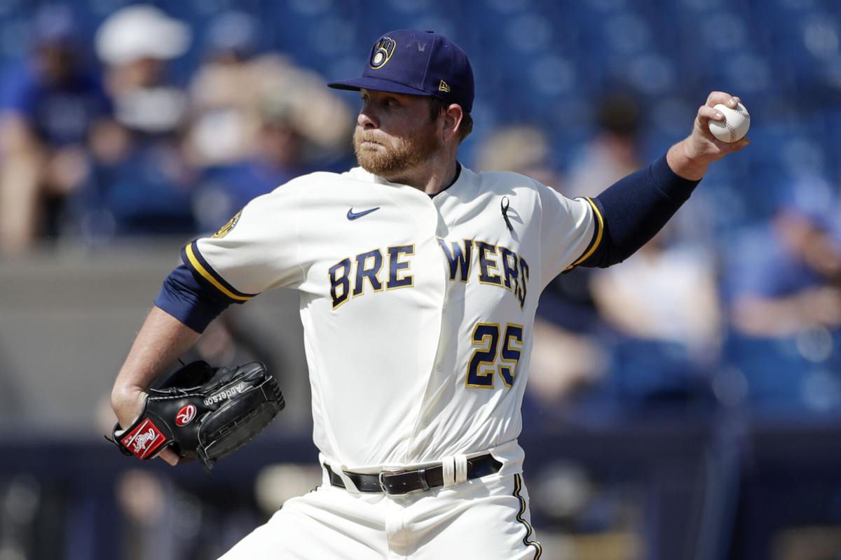 Injury-prone Brewers pitcher Brett Anderson not worried about latest injury