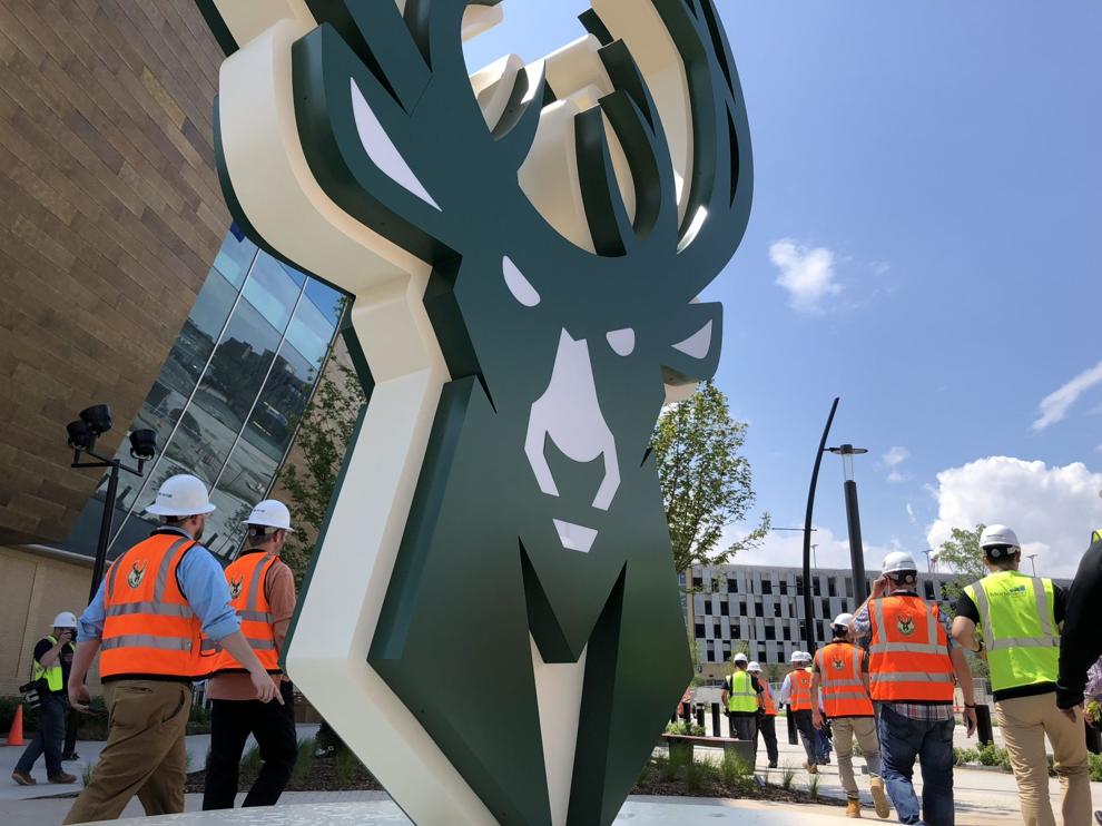 Photos: Get an inside look at the Milwaukee Bucks' new arena as it ...