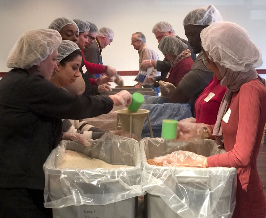 Local Rotary clubs team up for Kids Against Hunger event