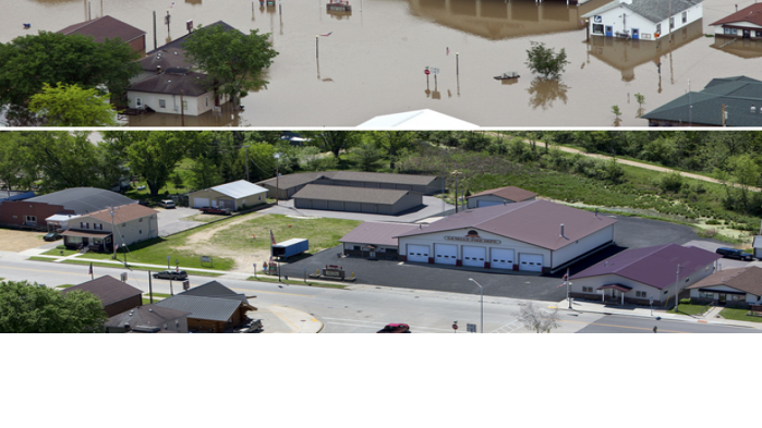 Photos: Before & after aerial shots from the 2008 floods | Local News ...
