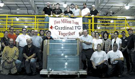 Cardinal Glass reaches milestone