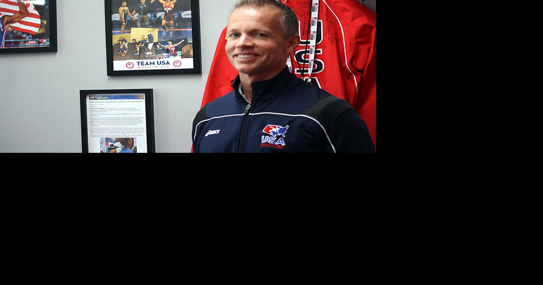 Off to Rio: Area chiropractor returns to Olympics with wrestlers