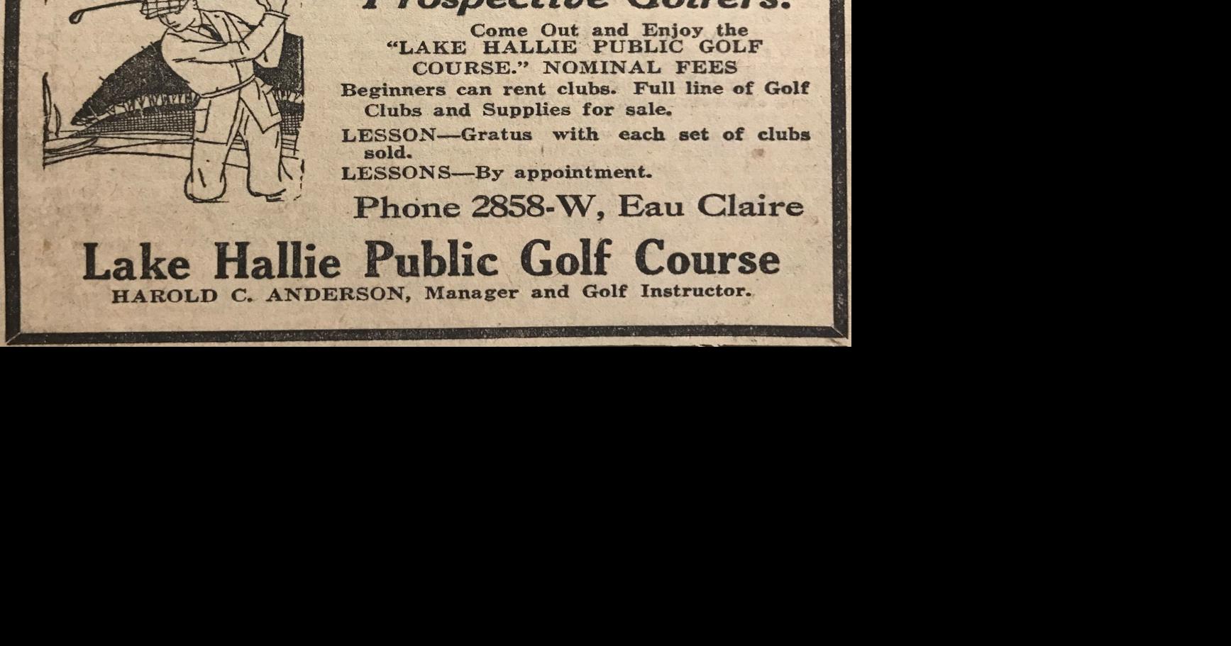 Time Capsule: Hallie Golf Course has long history