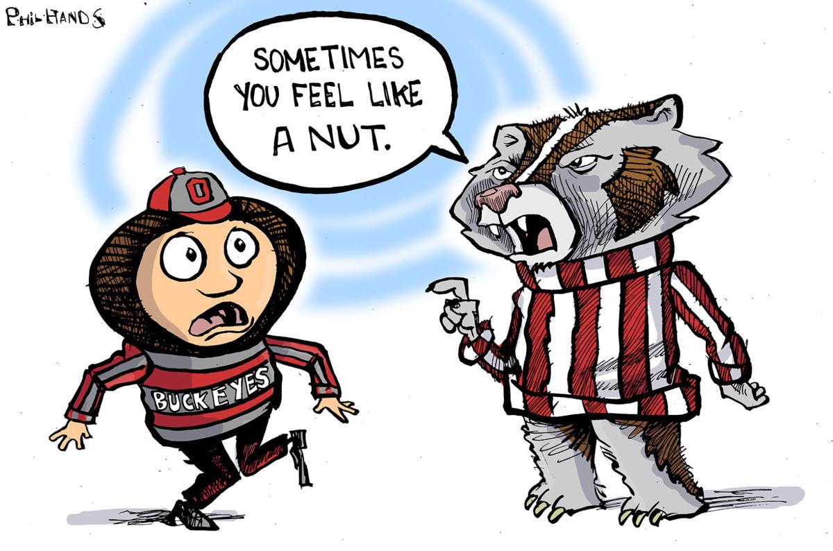 Hands on Wisconsin: Bucky is ready for the Buckeyes